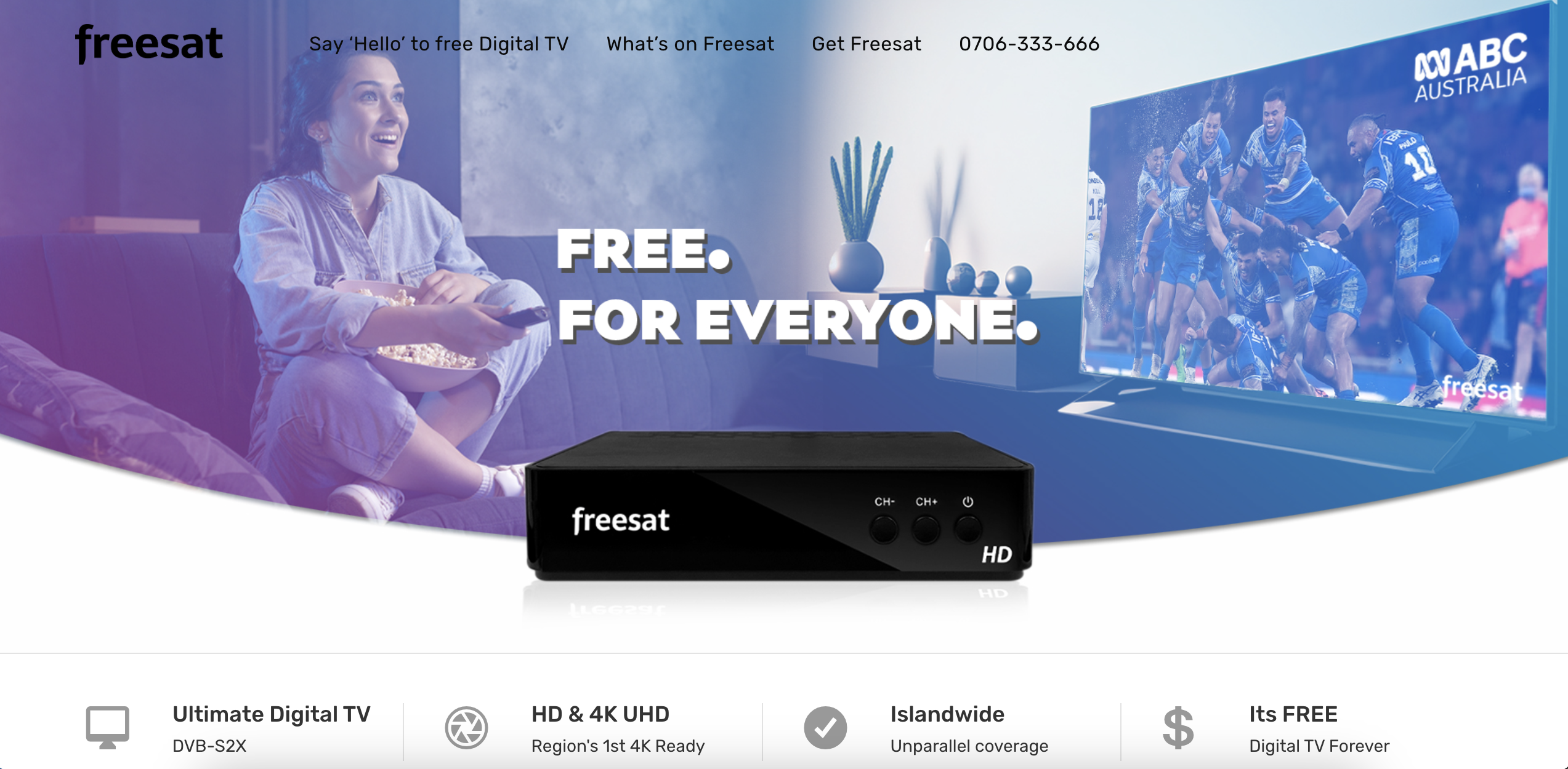 Digital TV For Everyone, For Free